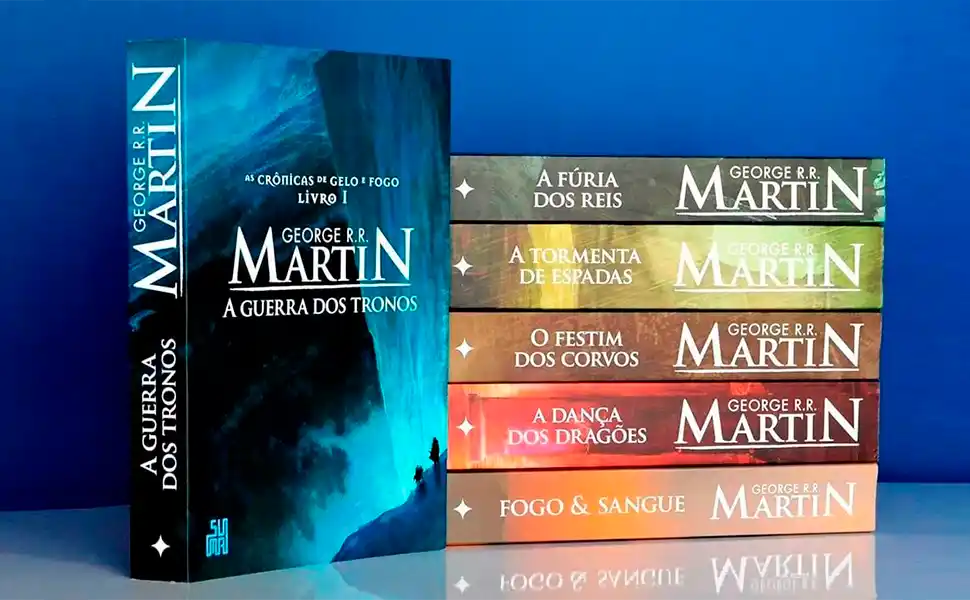 Game Of Thrones Conheça Todos Os Livros Em Ordem Cronológica